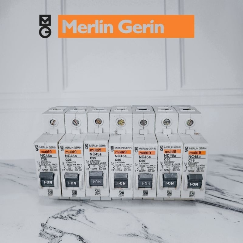Mcb merlin gerin 1phase 4A 6A 10A 16A 20A 25A 32A 40A 50A 63A | Shopee Philippines