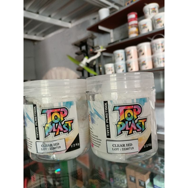 PLASTISOL CLEAR HD SCREEN PRINTING INK 1/2kg packaging | Shopee Philippines