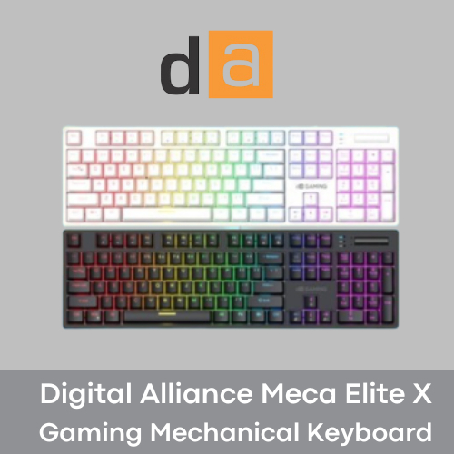 Digital Alliance/DA Meca Elite X Gaming Mechanical Keyboard Anti ...