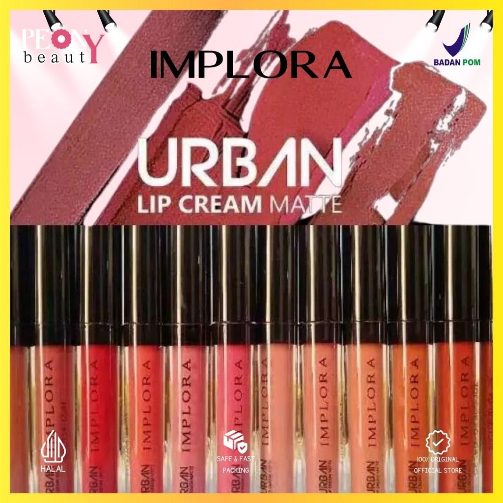 Implora Urban Lip Cream Matte 2,75 gr | Implora Lipcream | 100% ...