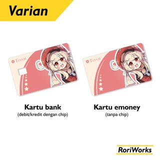 Card Sticker - Bronya | Honkai Star Rail | Garskin Credit Debit Emoney ...