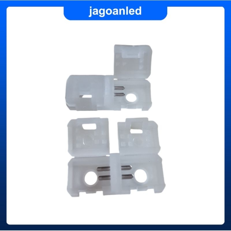Led Strip Light Connection Socket Hose LED Strip Connector Clamp AC ...