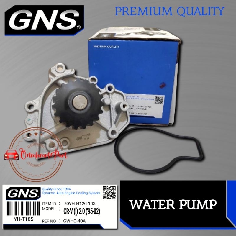 Water PUMP WATER PAMP PAM PUMP PUM CR-V CRV GEN1 GWHO-40A 1995 1996 ...