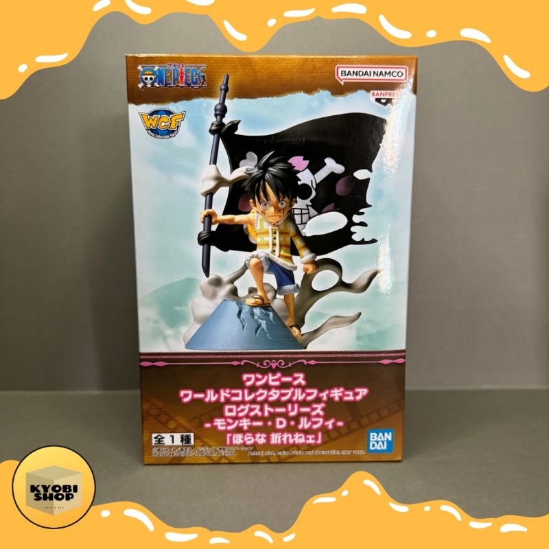 Wcf One Piece Log Stories - Luffy Flag | Shopee Philippines