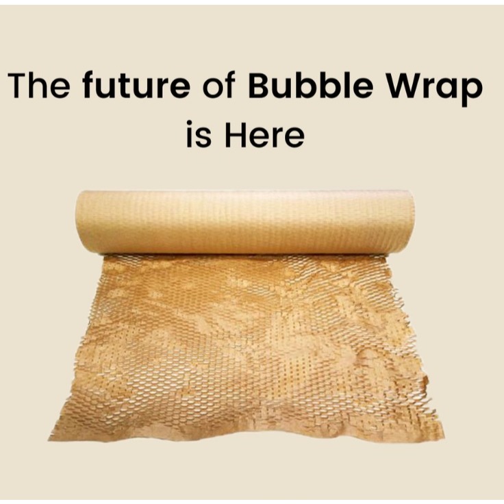 Eco Friendly Bubble wrap Paper wrap Eco wrap Honeycomb Eco-Friendly ...
