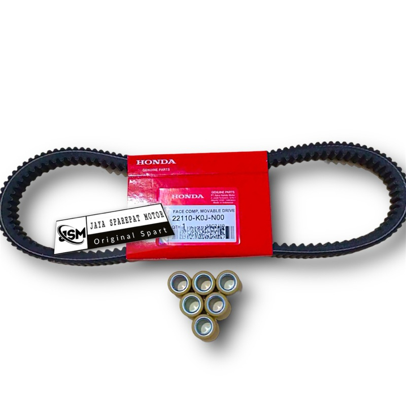 Vanbelt Assy Roller Set Fan Belt Assy Set Roller KOJ Genio Beat New ...