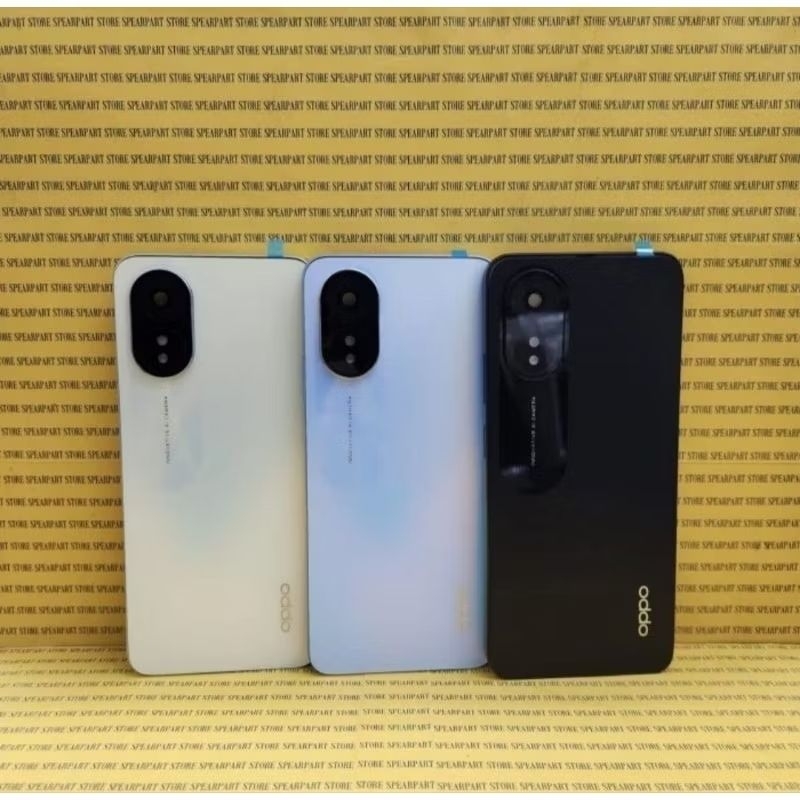 TOMBOL Back Door Back Case+Side Bezel OPPO A18 CPH2591 ORIGINAL ...