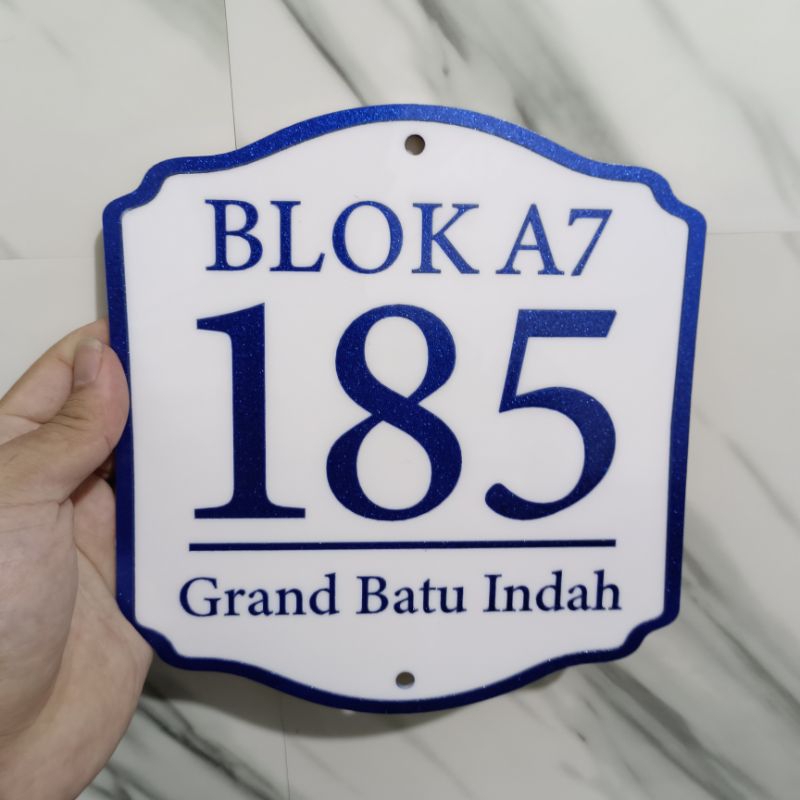 Aesthetic House Number Board/House Number | Shopee Philippines