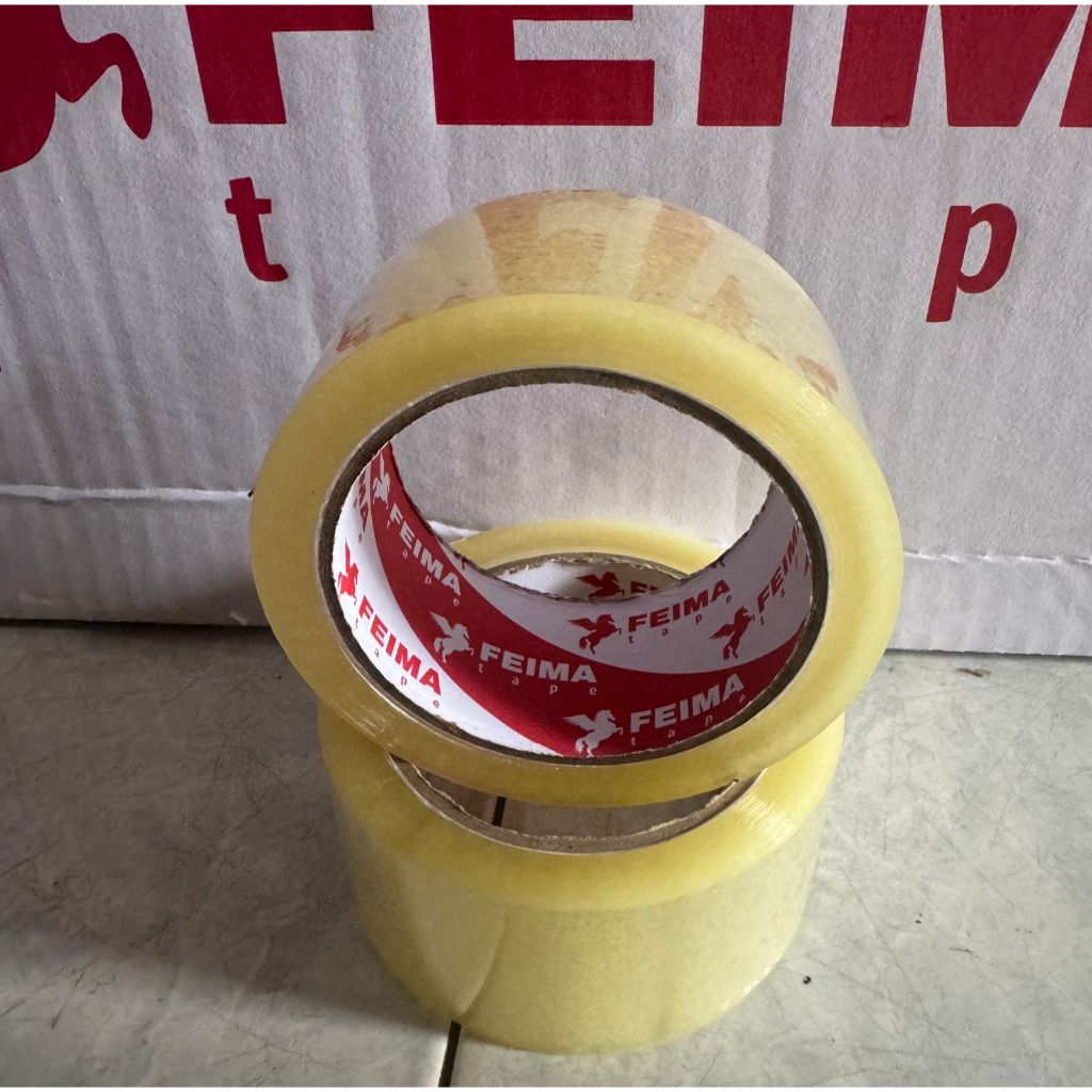 (1pcs) Duct Tape Packing 45 mm x 90 yards Economical Clear and Brown ...