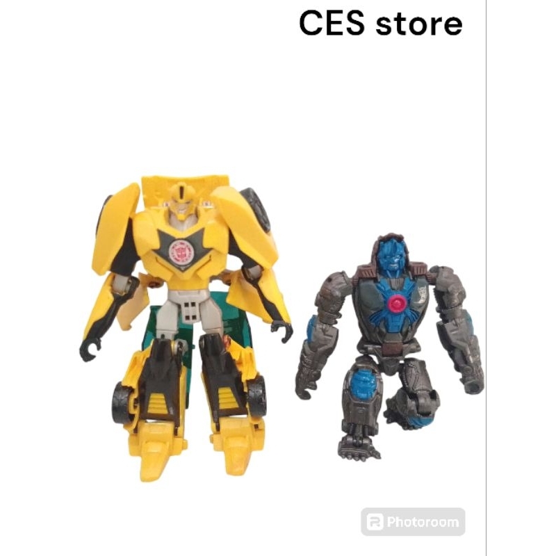 Action figure toys transformers bumblebee optimus primal hasbro ...