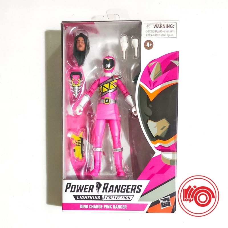 Lightning Collection Power Rangers Dino Charge Pink Ranger | Shopee ...
