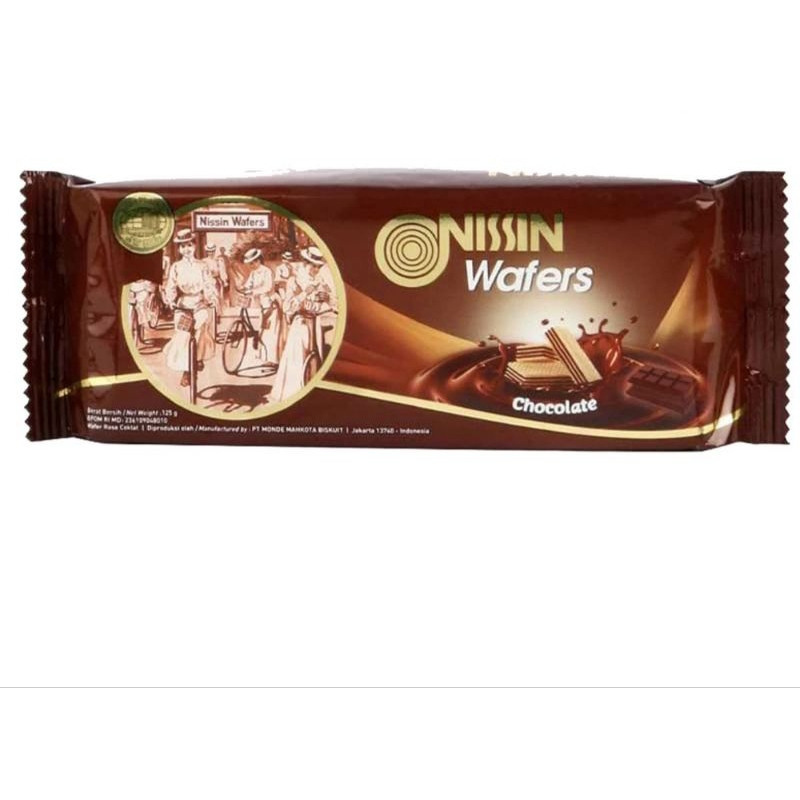 Nissin wafers chocolate original 100gr | Shopee Philippines