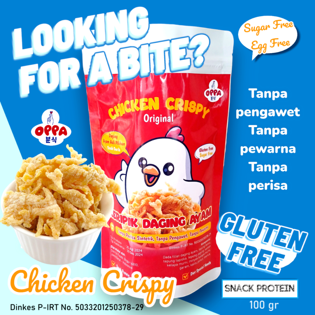Oppa Chicken Crispy Gluten Free Egg Free/Oppa Gluten Free Chicken Chips ...