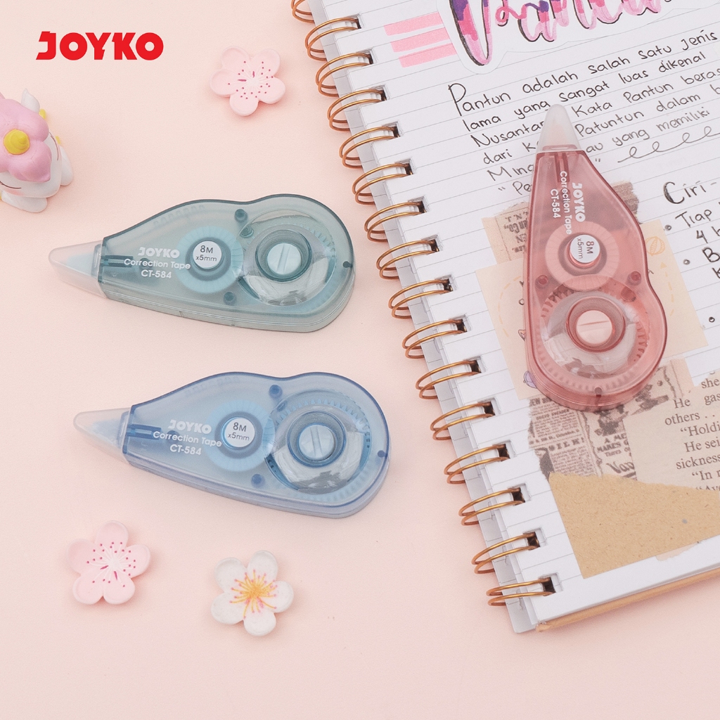 Joyko Correction Tape 8m / TipEx Paper Joyko Tipx Dry TipEx CT-584 ...