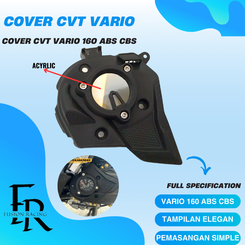 Cvt Cover VARIO 160 ABS CBS 2020-2024 STYLO Air Duct Cover | Shopee ...
