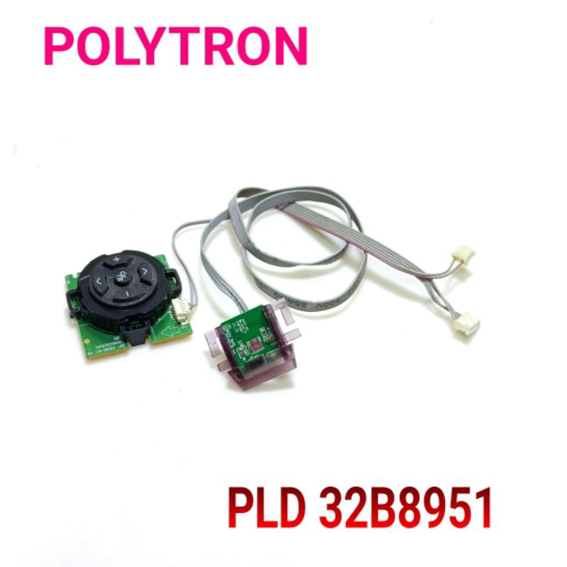 TOMBOL Polytron PLD 32B8951 LED TV IR SENSOR Button | Shopee Philippines