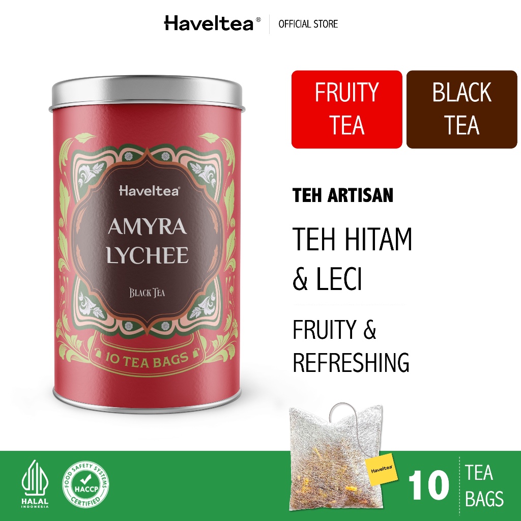 Amyra LYCHEE | Big Tin | Haveltea | Lychee Tea | Premium Fruit Tea ...