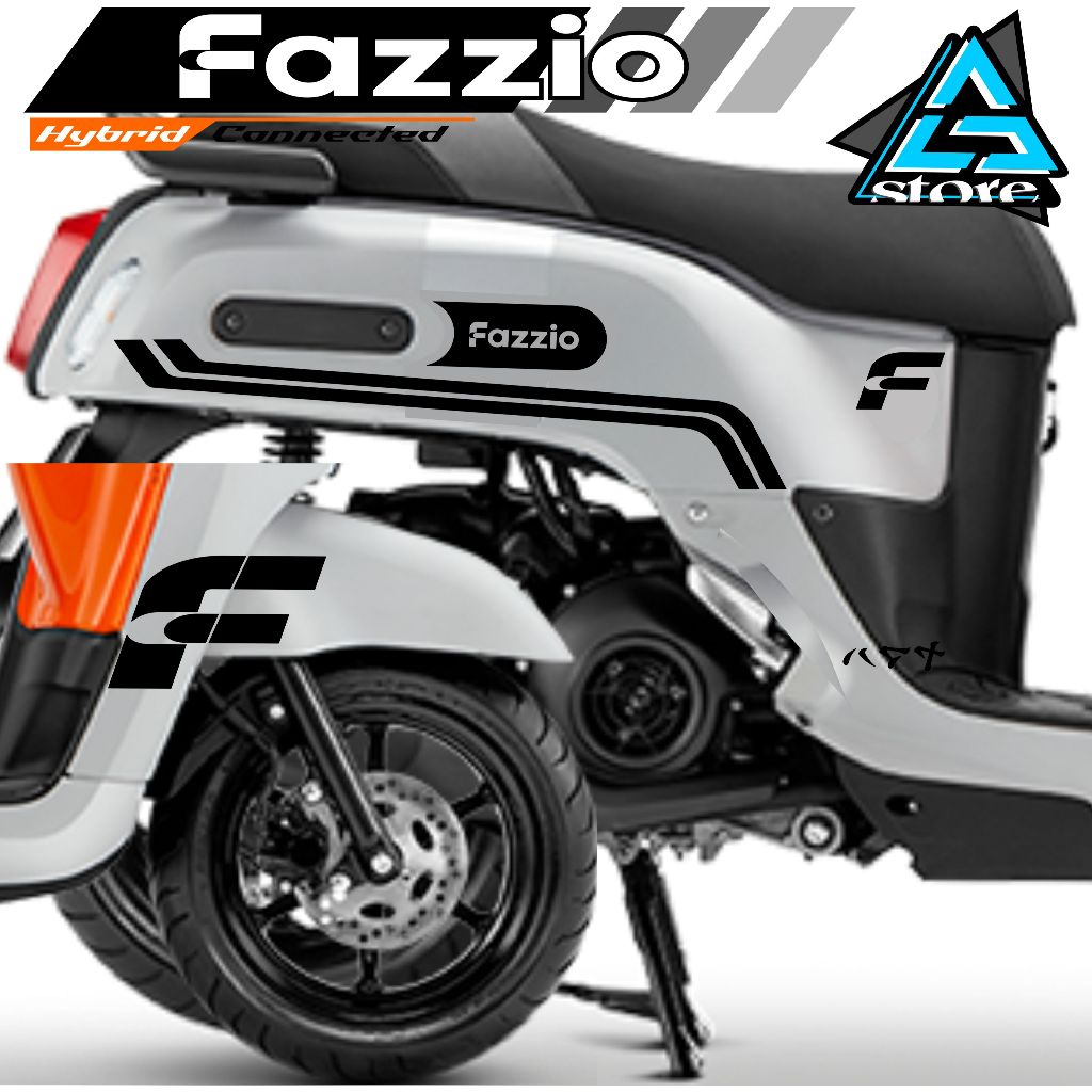Fazzio STRIPING/CUT STICKER/F.391/FAZZIO STICKER/LOGO STICKER ...