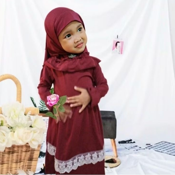 Newborn Baby Girl Gamis Clothes azahra 0-8 months 8-18 months Original ...