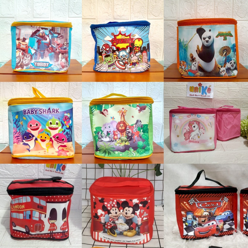 Ecer CUBE Bag Lunch Bag Children's Lunch box, useful children's ...