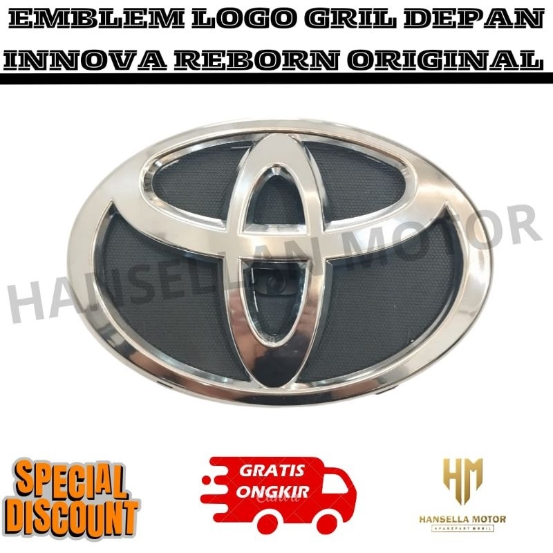 Complete Innova Reborn Front Emblem 2016-2020 Original | Shopee Philippines