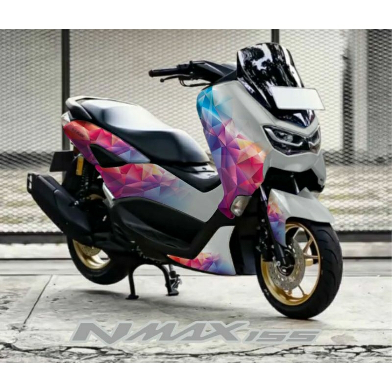 New Nmax Decal Stickers Full Body Striping Stickers Nmax Model Nmax ...