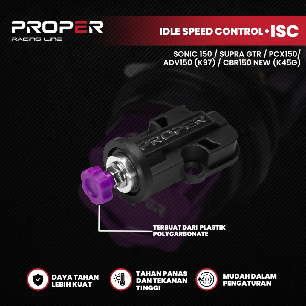 Proper ISC IDC Screw Sensor Control Langsam Suit Manual Beat Fi ESP ...