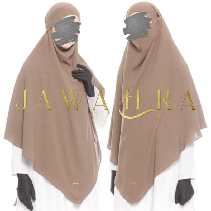 [JAVAHRA] | Arumi | French KHIMAR | Crinkle AIRFLOW | Umroh HIJAB ...