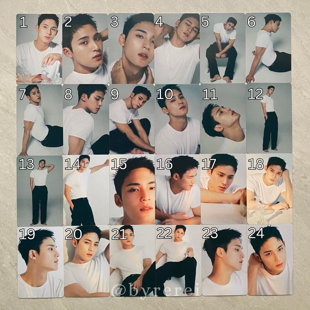 Mingyu Seventeen Official Photocard 17 is Right here IRH Dear Version ver booklet PC | Shopee ...