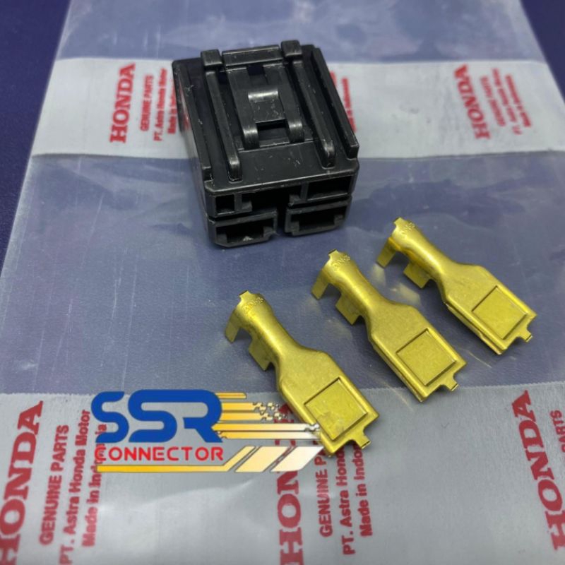 Socket SOCKET ECM ACG ECCU ECU PIN 3 HONDA VARIO 125 K2V VARIO 160 PCX ...