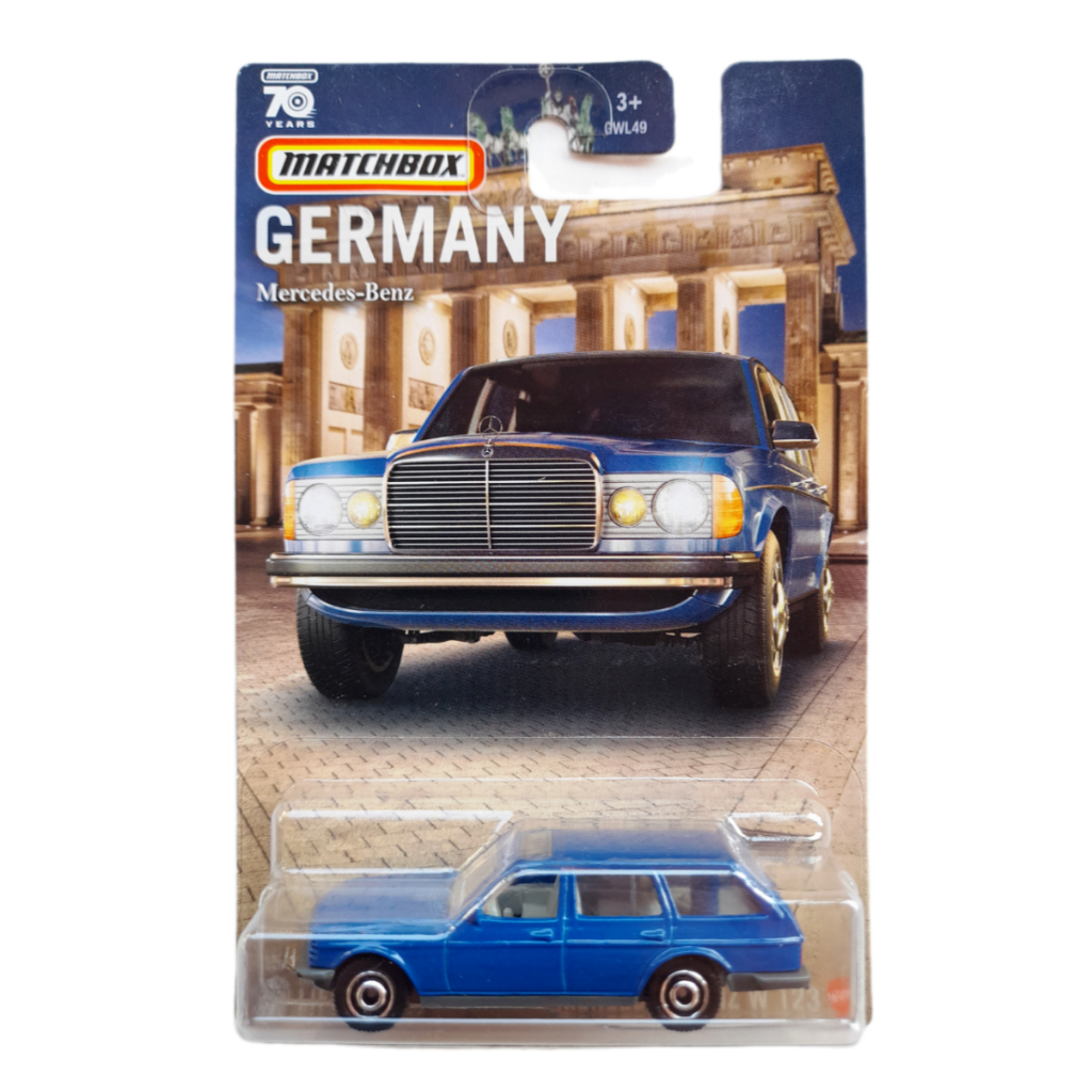 Matchbox Germany Series Mercedes Benz W123 Wagon Blue | Shopee Philippines