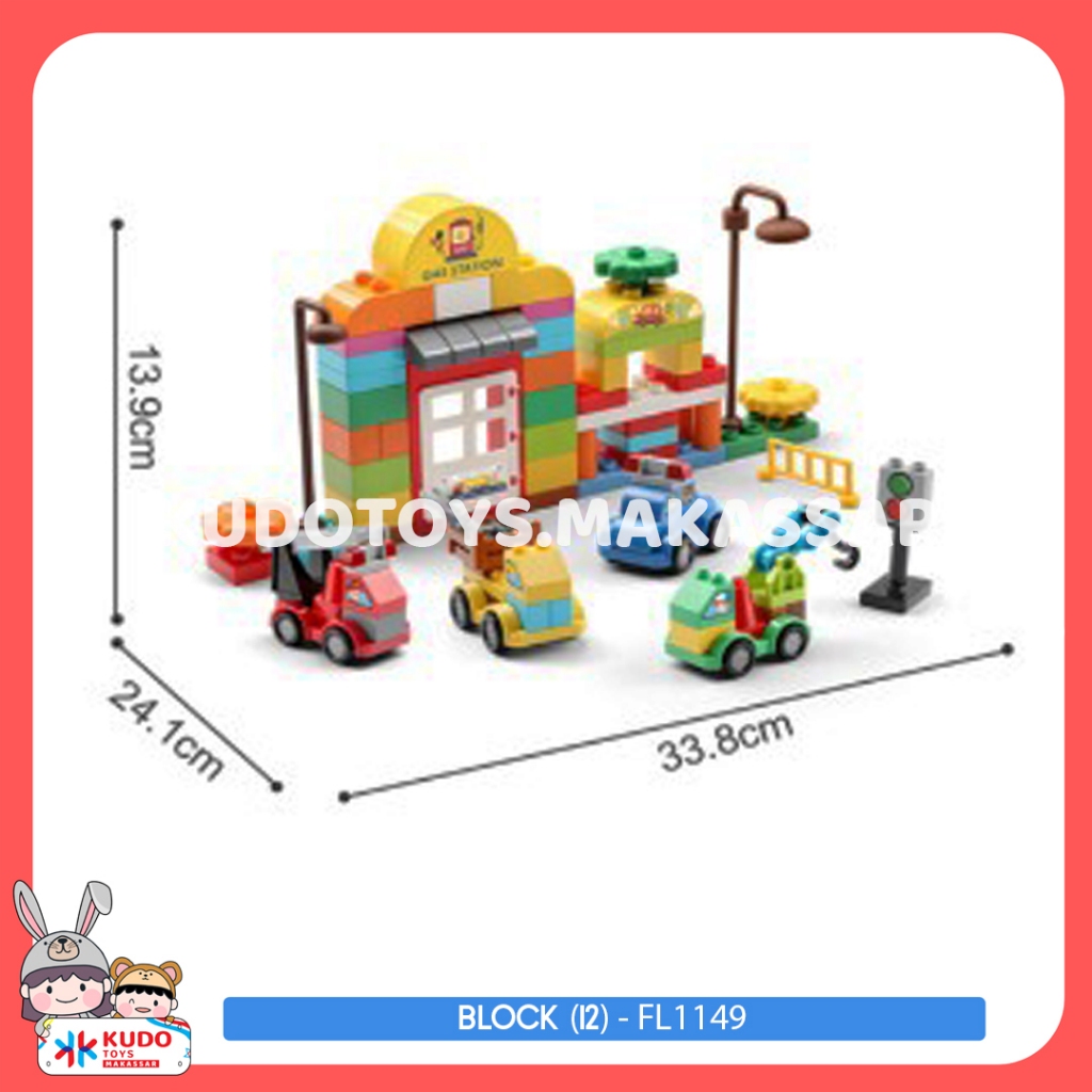 TOY DISASSEMBLY ASSEMBLY VARIOUS TRUCKS ENVING CITY RESCUE WITH GEDUNG ...