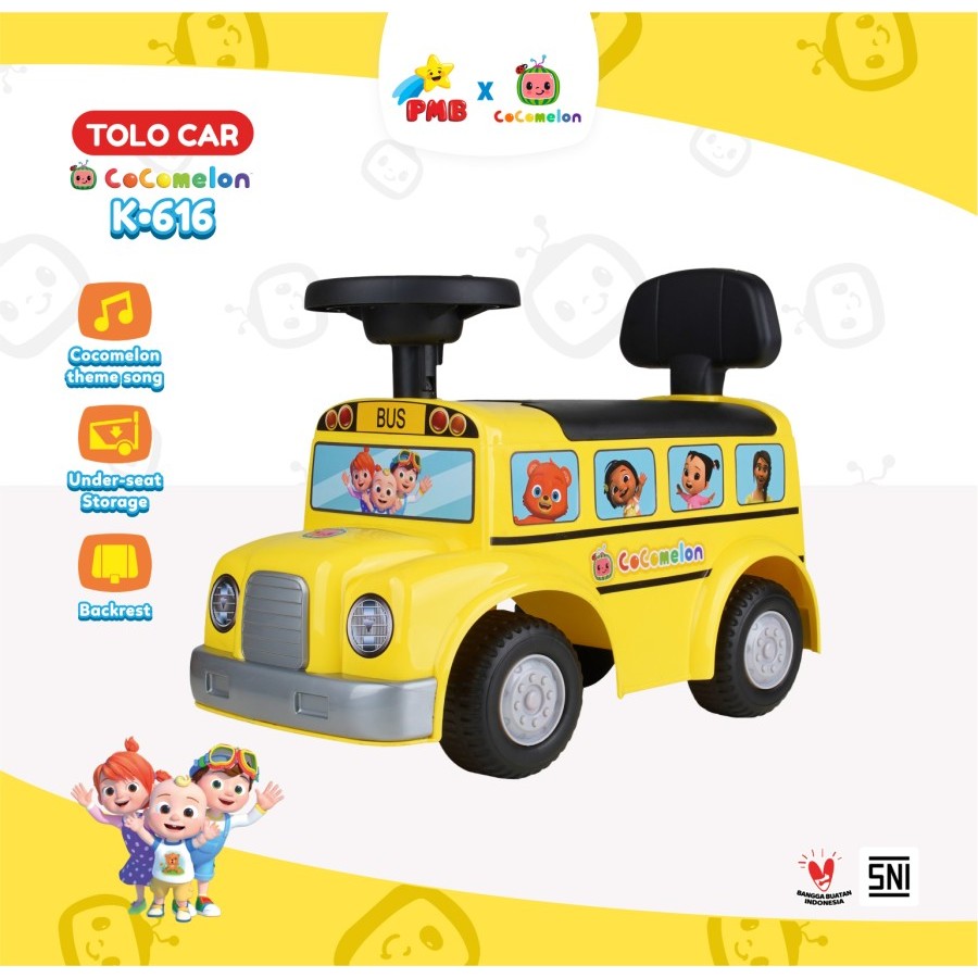 Tolocar Cocomelon Series K616 Children's Car Toy With Cocomelon Theme ...