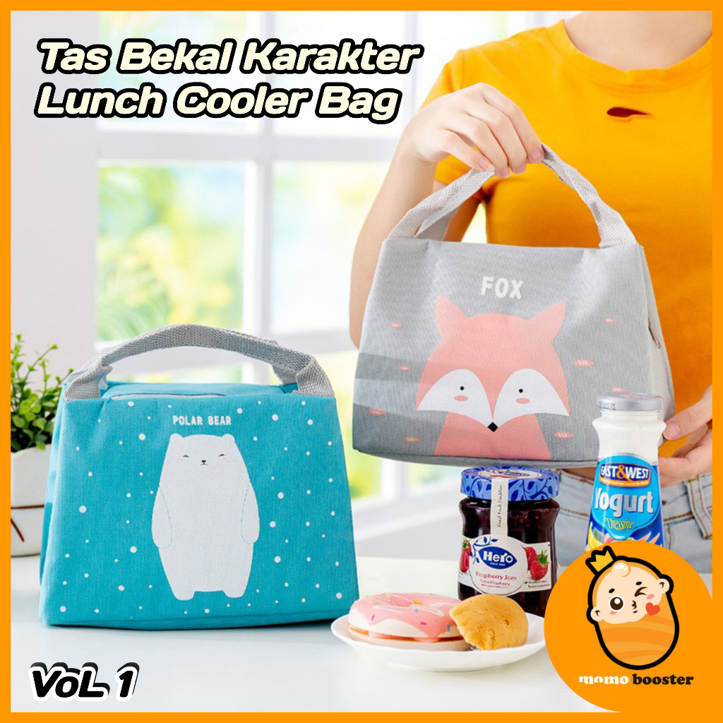 Mmbt Lunch Bag Cooler Bag Character Aluminum Food Channel Lunch Box ...
