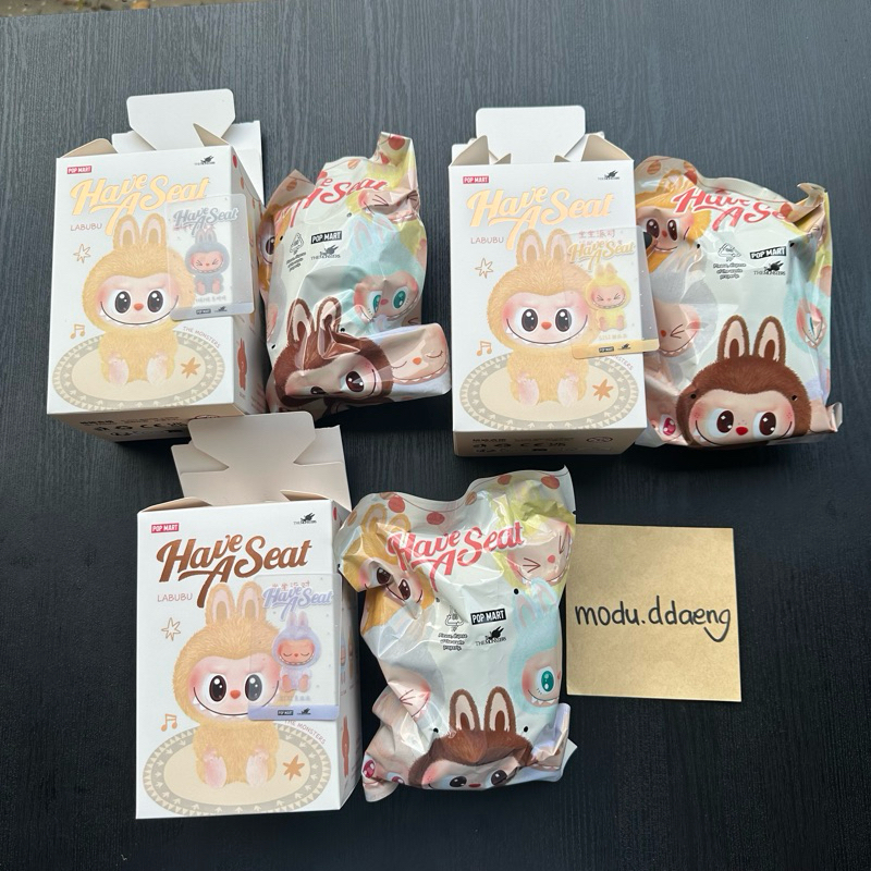 [READY Ina] Popmart Labubu Have A Seat Official Authentic Collector ...