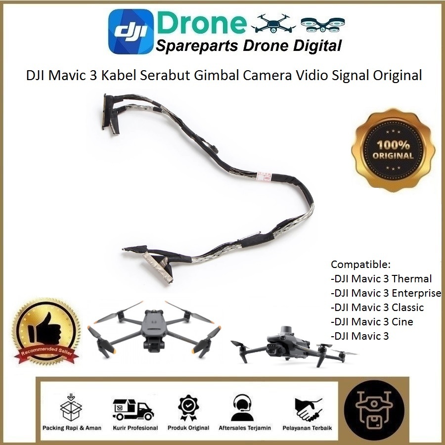 Dji Mavic 3 Fiber Cable Gimbal Camera Original for Mavic 3 Cine Image ...