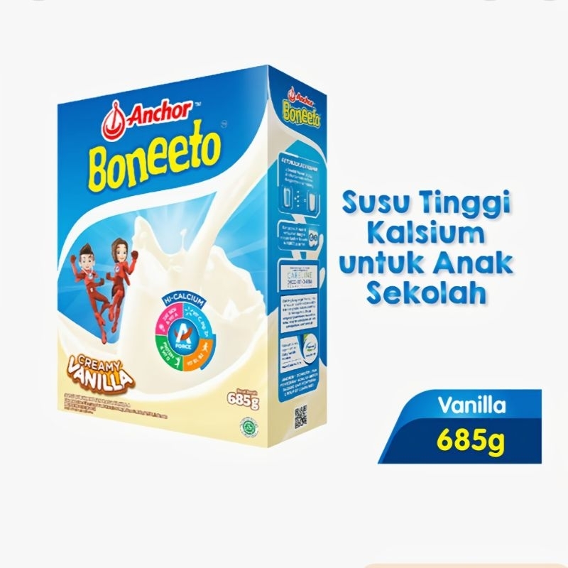 Boneeto MILK POWDER HI CALCIUM CHOCO & VANILLA 685G | Shopee Philippines