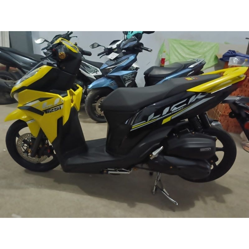 Striping Sticker Click 125 2023 Transparent Vietnam design | Shopee ...