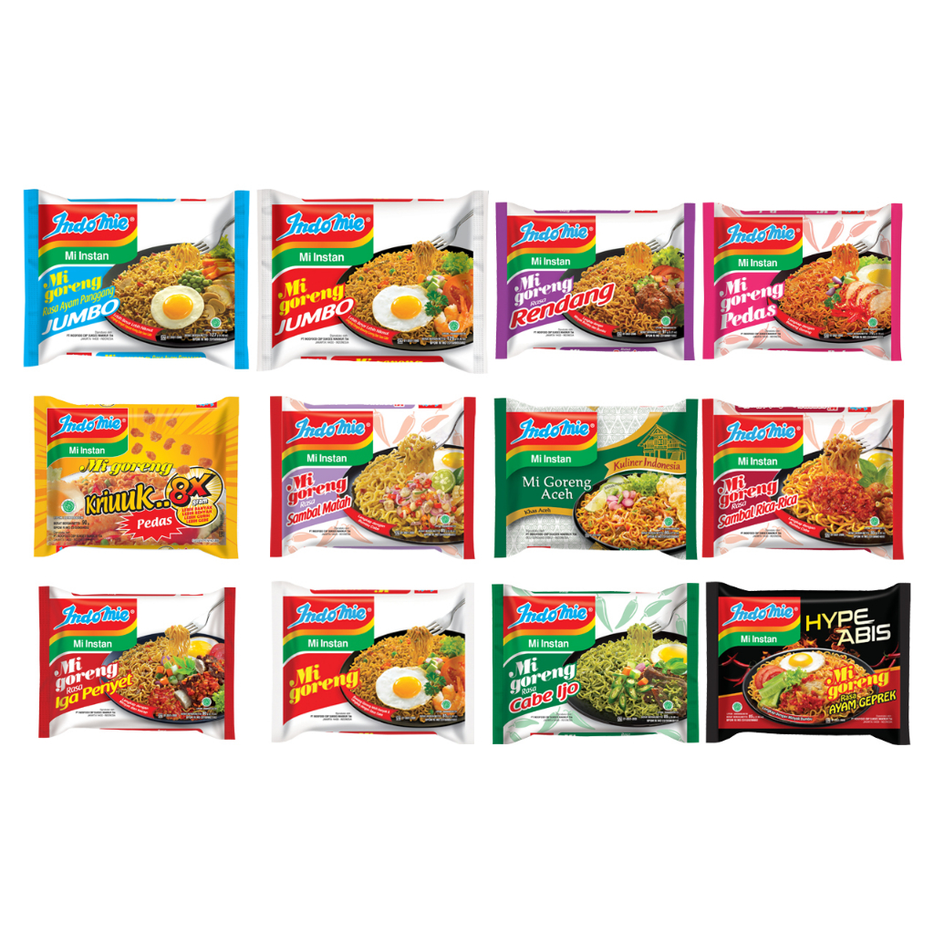 Indomie Noodles Instant Fried Noodles All Variants Of Flavors Save ...