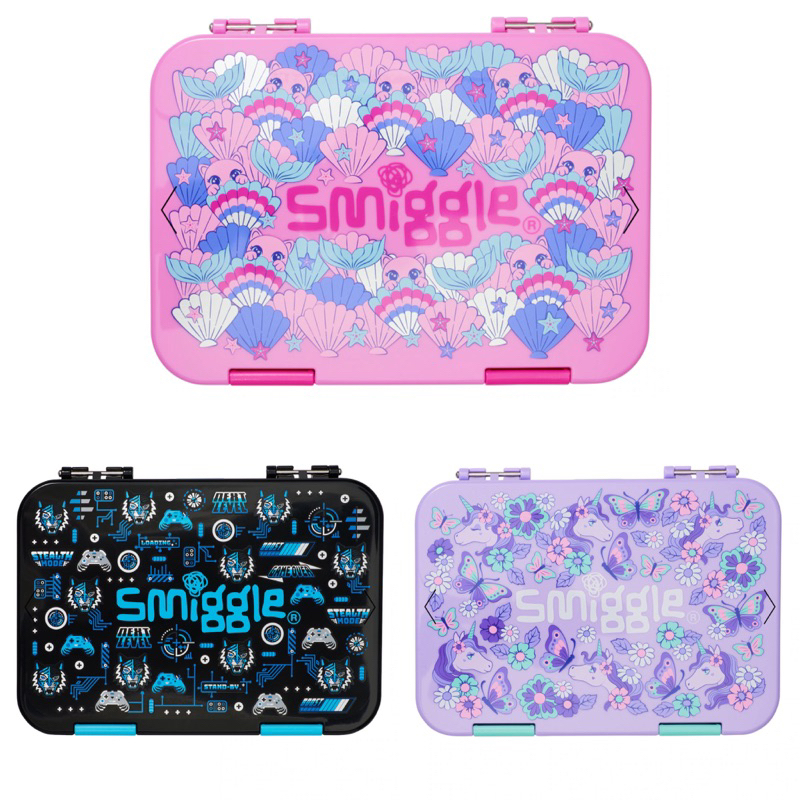 Smiggle Hi There Happy Bento Box Smiggle Lunch Box | Shopee Philippines