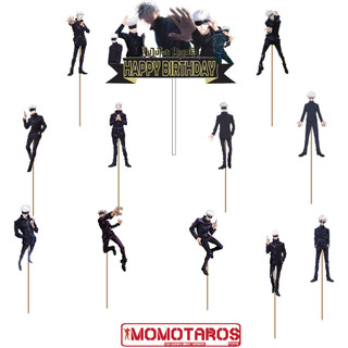 Gojo Satoru Solo Jujustu Kaisen cake Topper set | Shopee Philippines