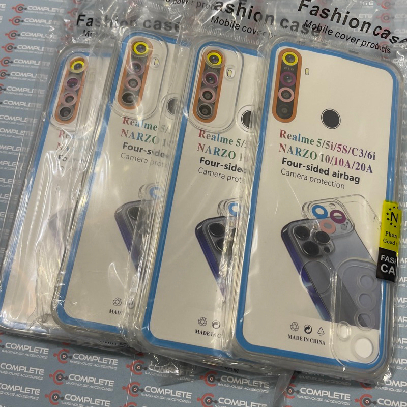 THICK CLEAR CASE REALME 5 / REALME 5i / REALME 6i / REALME C3 REAL ...