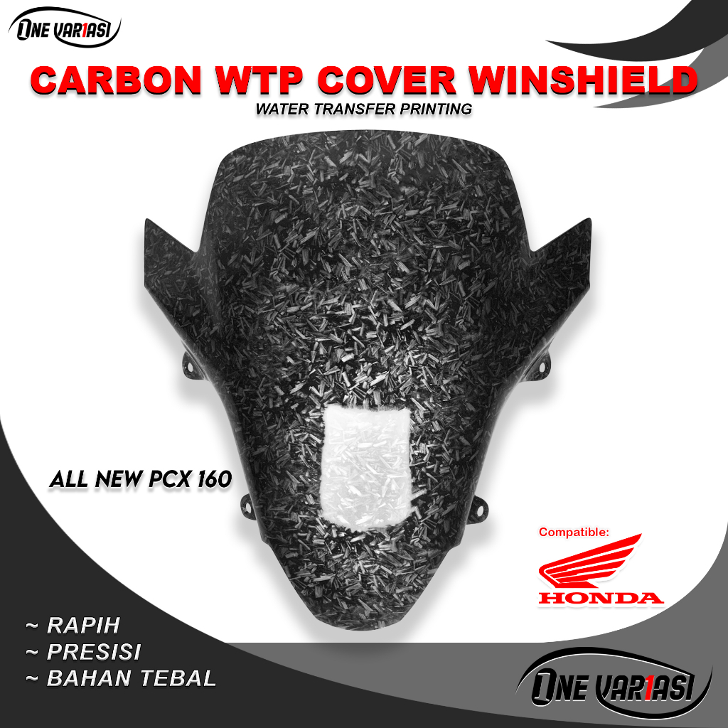 Visor WINDSHIELD WINSIL PCX 160 CARBON FORGED | Shopee Philippines