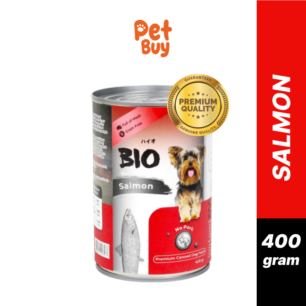 Bio Dog Premium Can Salmon Can 400 gr | Shopee Philippines