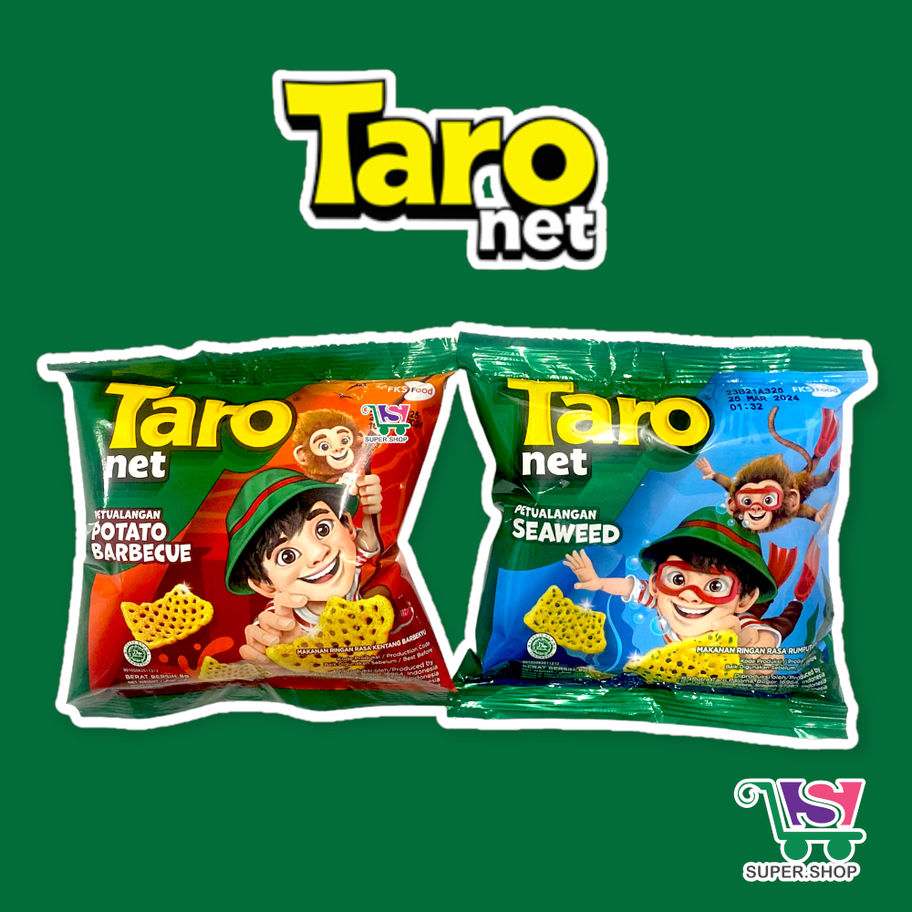 Taro Net Potato BBQ / Chiki Seaweed 8 Grams | Shopee Philippines