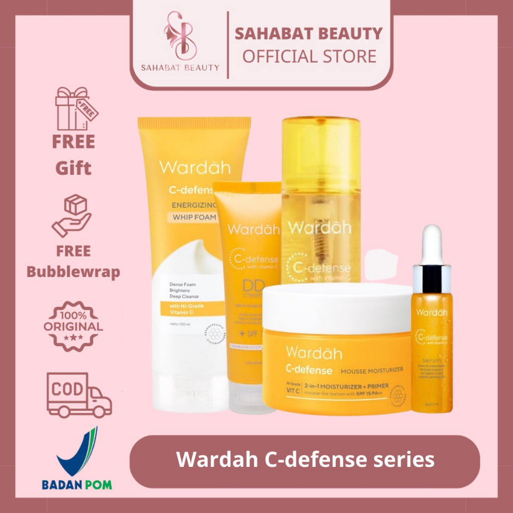 Wardah C - Defense Series (FREE GIFT) | Shopee Philippines