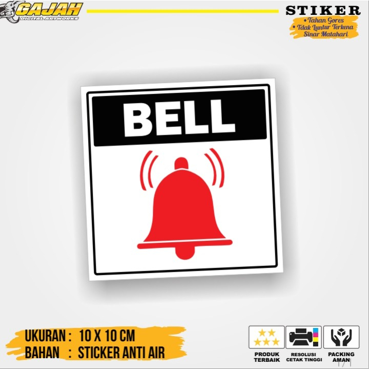 Bell Pointer Sticker | Shopee Philippines
