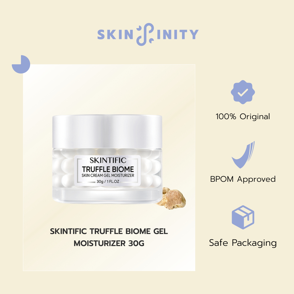 Skintific Truffle Biome Skin Reborn Cream Gel Moisturizer 30g | Shopee ...