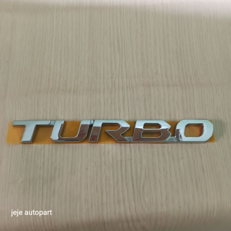 Original turbo writing logo emblem | Shopee Philippines