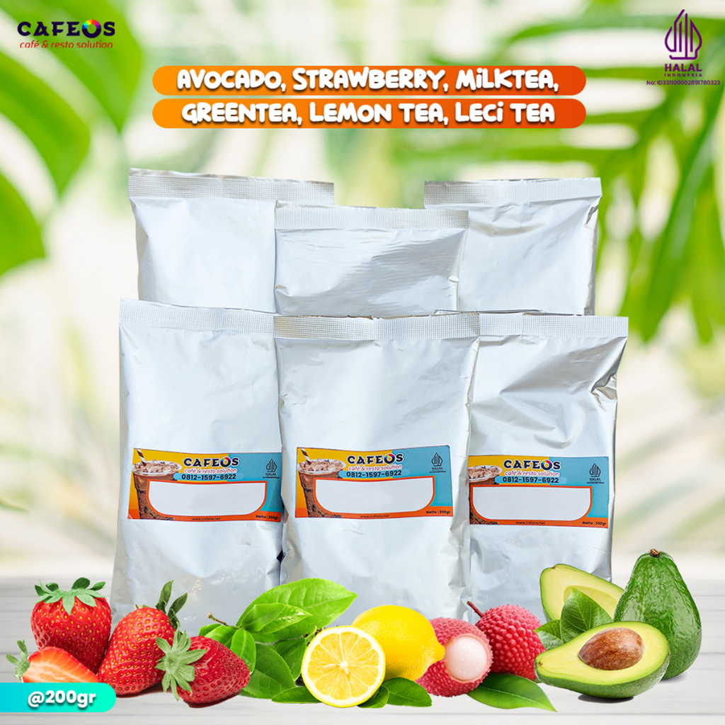 CAFEOS President's Ice Sample Package, Various Flavored Drink Powder ...